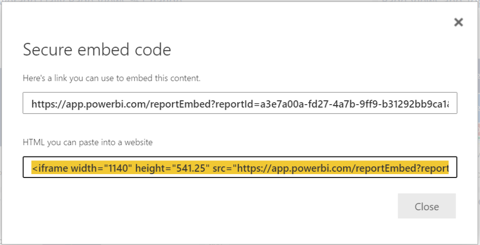 How to view a full width Power BI report in SharePoint - noprob.oit.digital