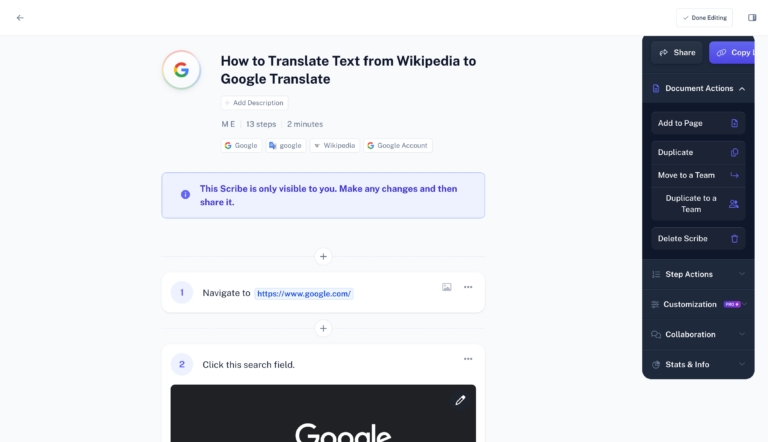 Scribe: Instantly turn any process into a step-by-step guide - noprob ...