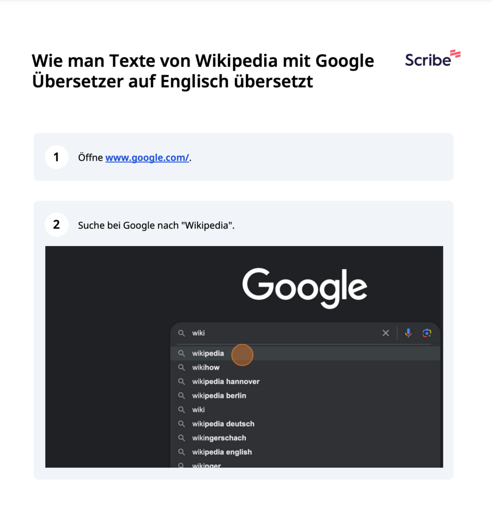 Scribe: Instantly turn any process into a step-by-step guide - noprob ...