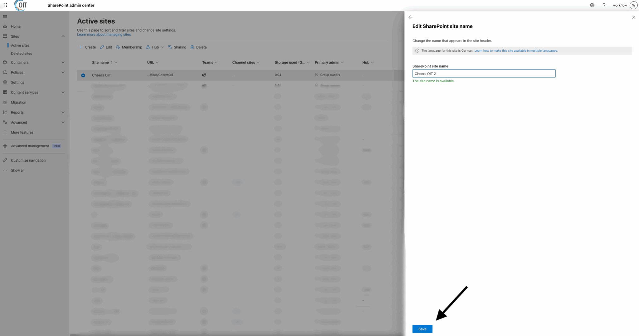 SharePoint Seite umbenennen und URL anpassen leicht gemacht